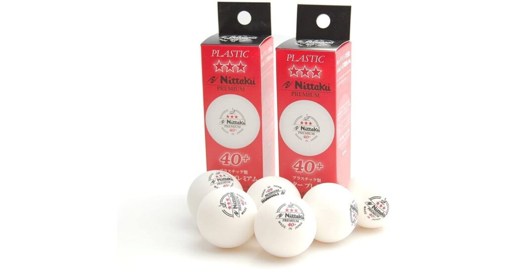 Nittaku Premium 40+ Table Tennis Balls Review: 3-Star Balls