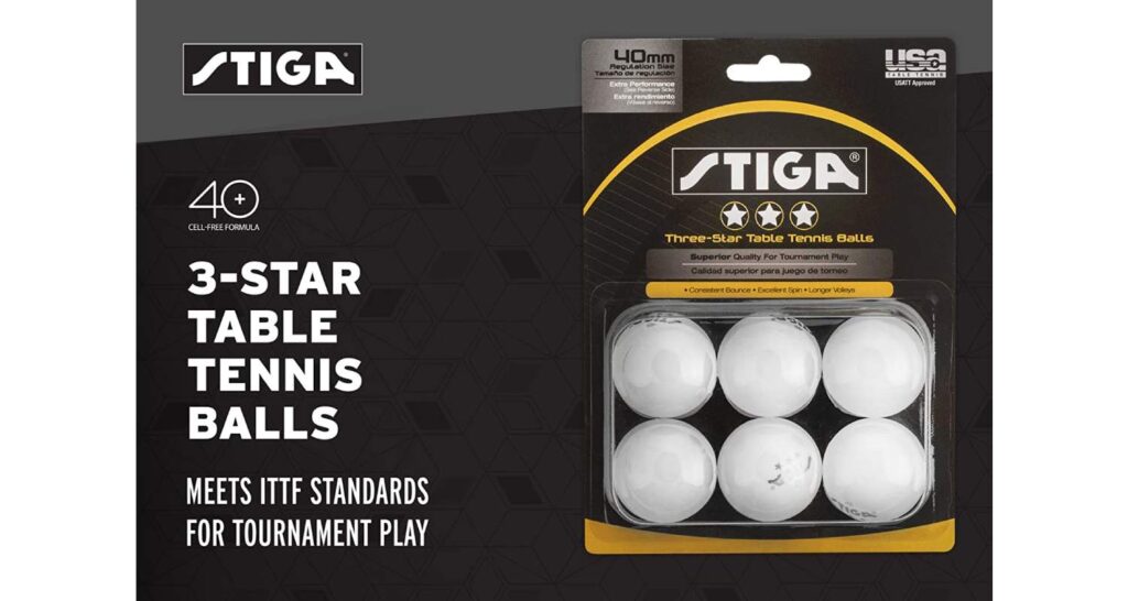 STIGA 3-Star Superior Table Tennis Balls Review: Extra Spin