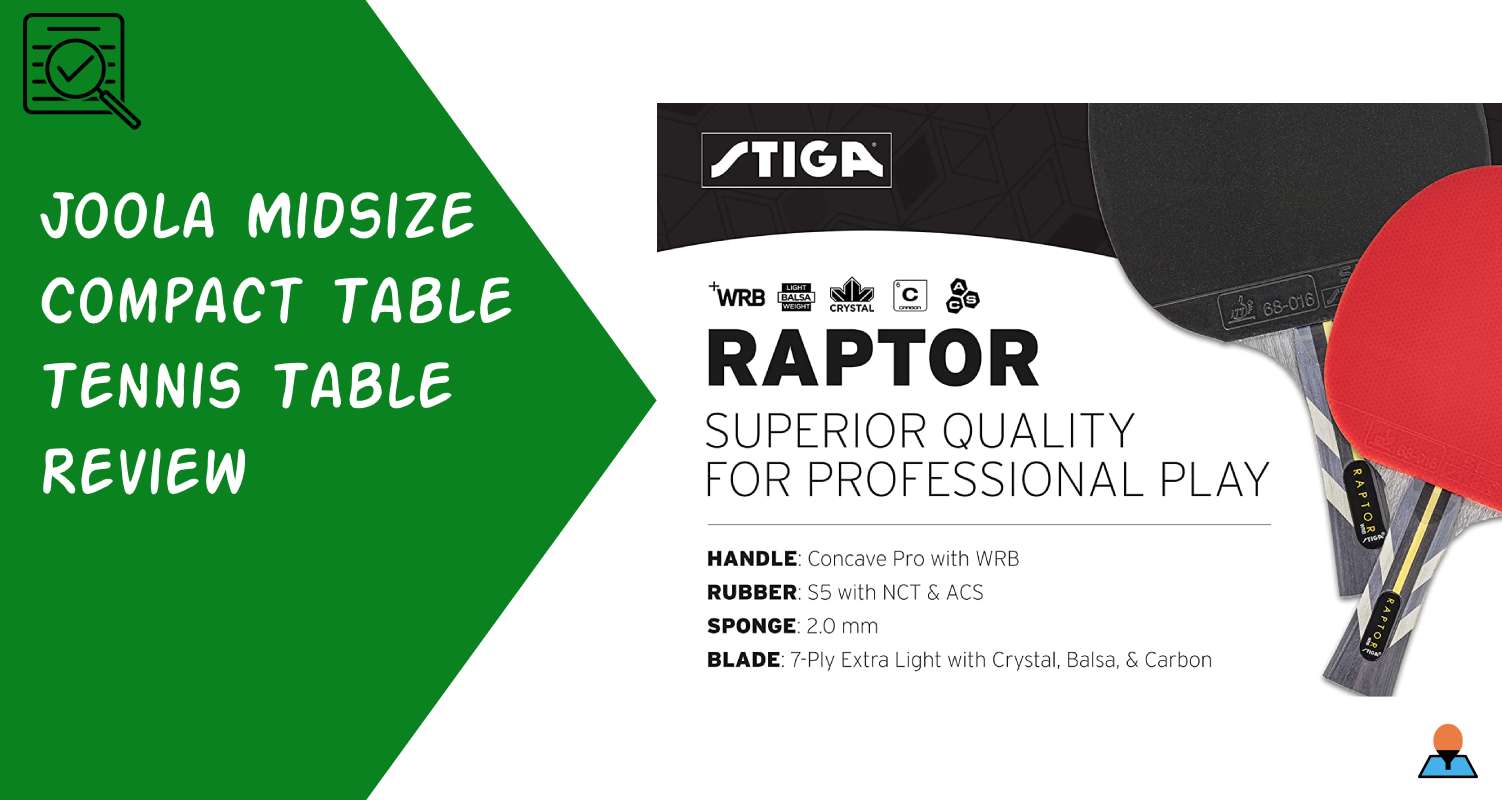 STIGA Raptor Ping Pong Paddle Review: Maximum Spin