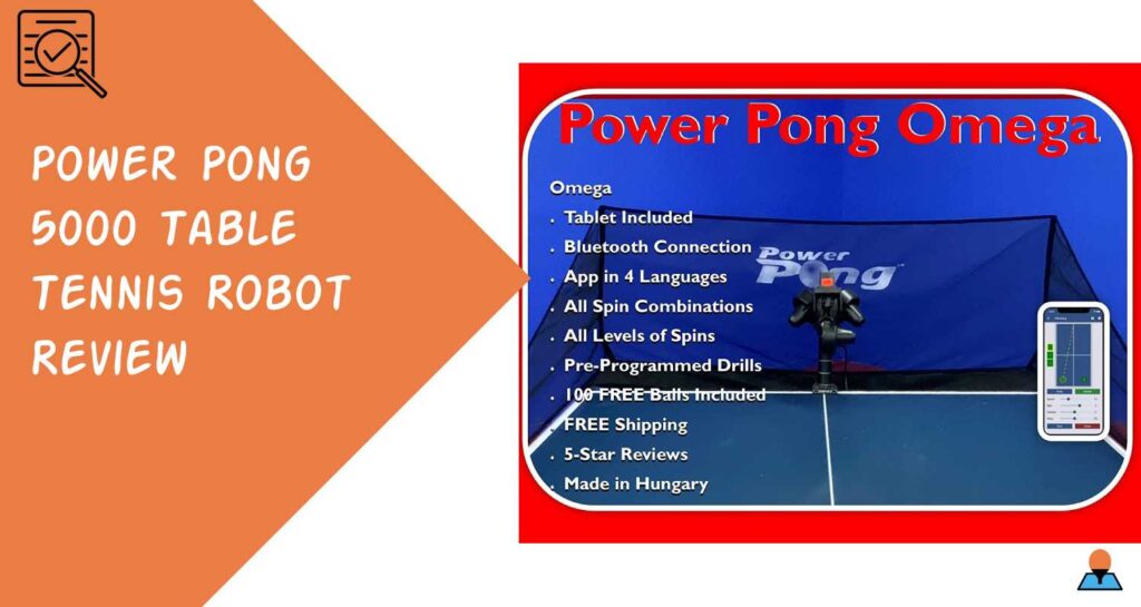Power Pong 5000 Table Tennis Robot Review: 3-Year Warranty
